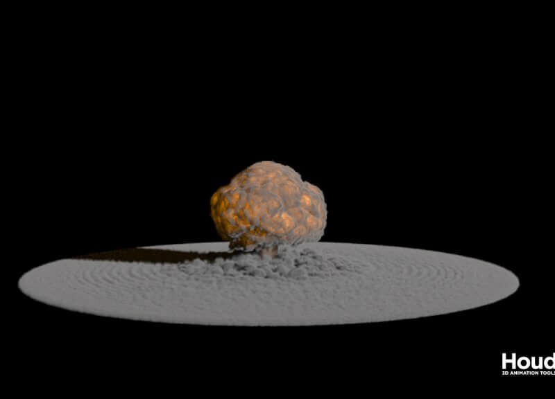 Houdini Power Asset - Nuclear Explosion Toolkit