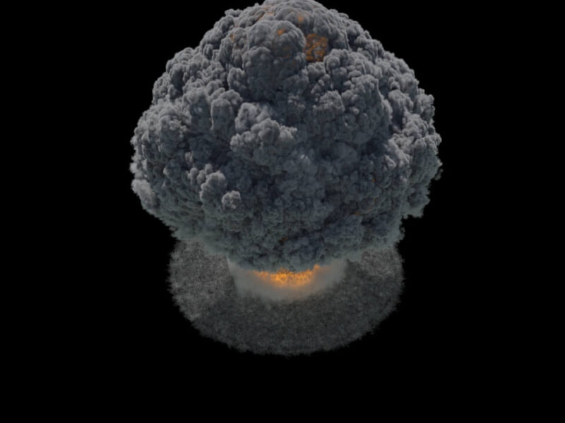 Houdini Power Asset - Nuclear Explosion Toolkit