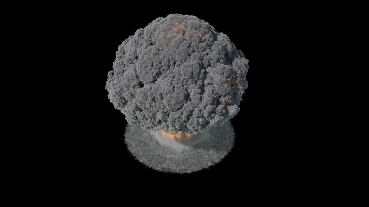 Houdini Power Asset - Nuclear Explosion Toolkit