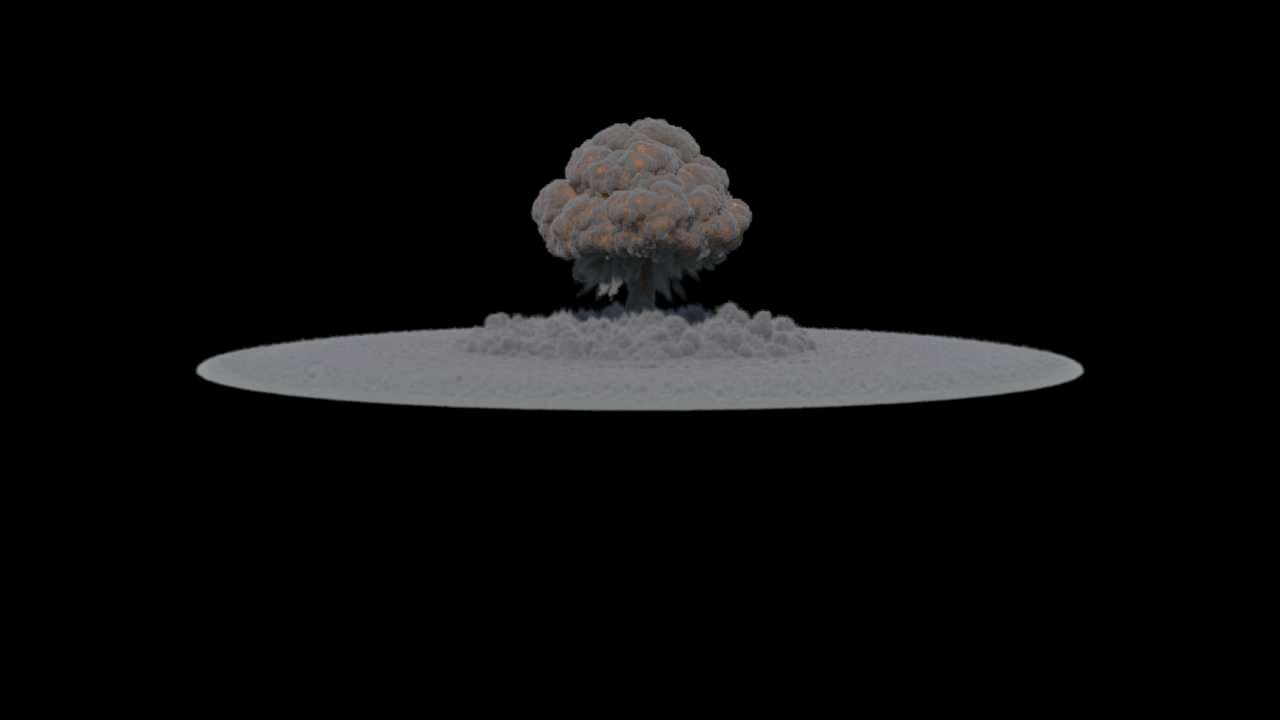 Houdini Power Asset - Nuclear Explosion Toolkit