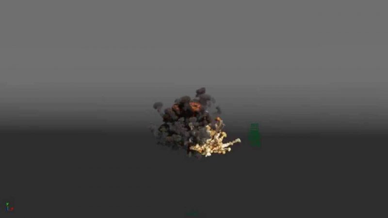 Maya Fluids Effects – Explosions MegaPack - IDA - VFX STUDIO