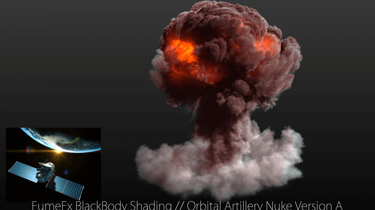 FumeFx Nuclear Explosion Asset - Insect.Digital.Alchemy