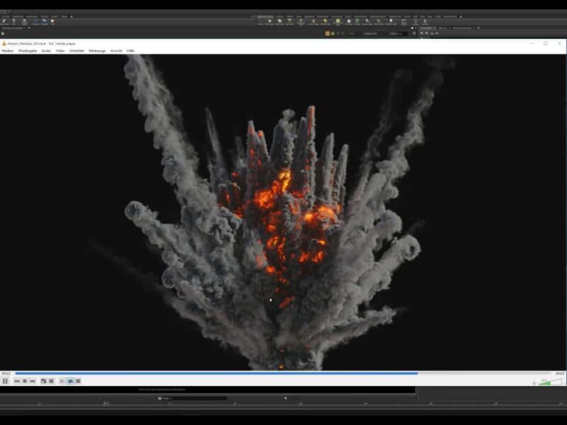 Houdini Explosion Package - 5x PyroFX Explosions - Industrial.Digital.Alchemy I VFX