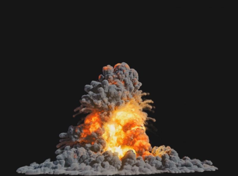 Houdini Explosion Asset – Sand Explosion – IDA – VFX STUDIO