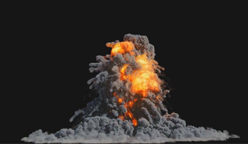 Houdini Explosion Asset – Sand Explosion – IDA – VFX STUDIO
