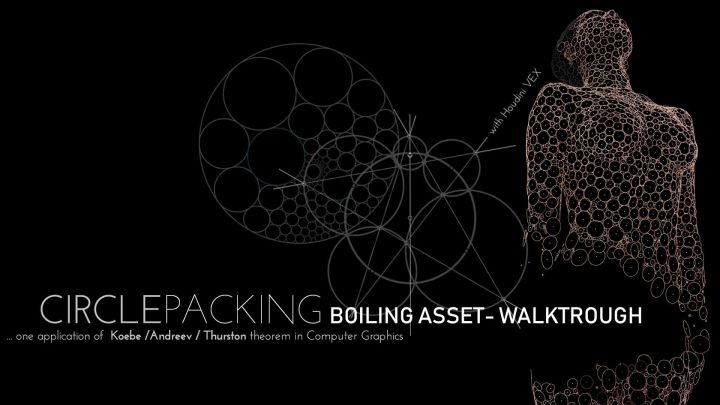 Boiling Tool - Houdini Asset (Circle Packing Algorithm) - IDA I VFX
