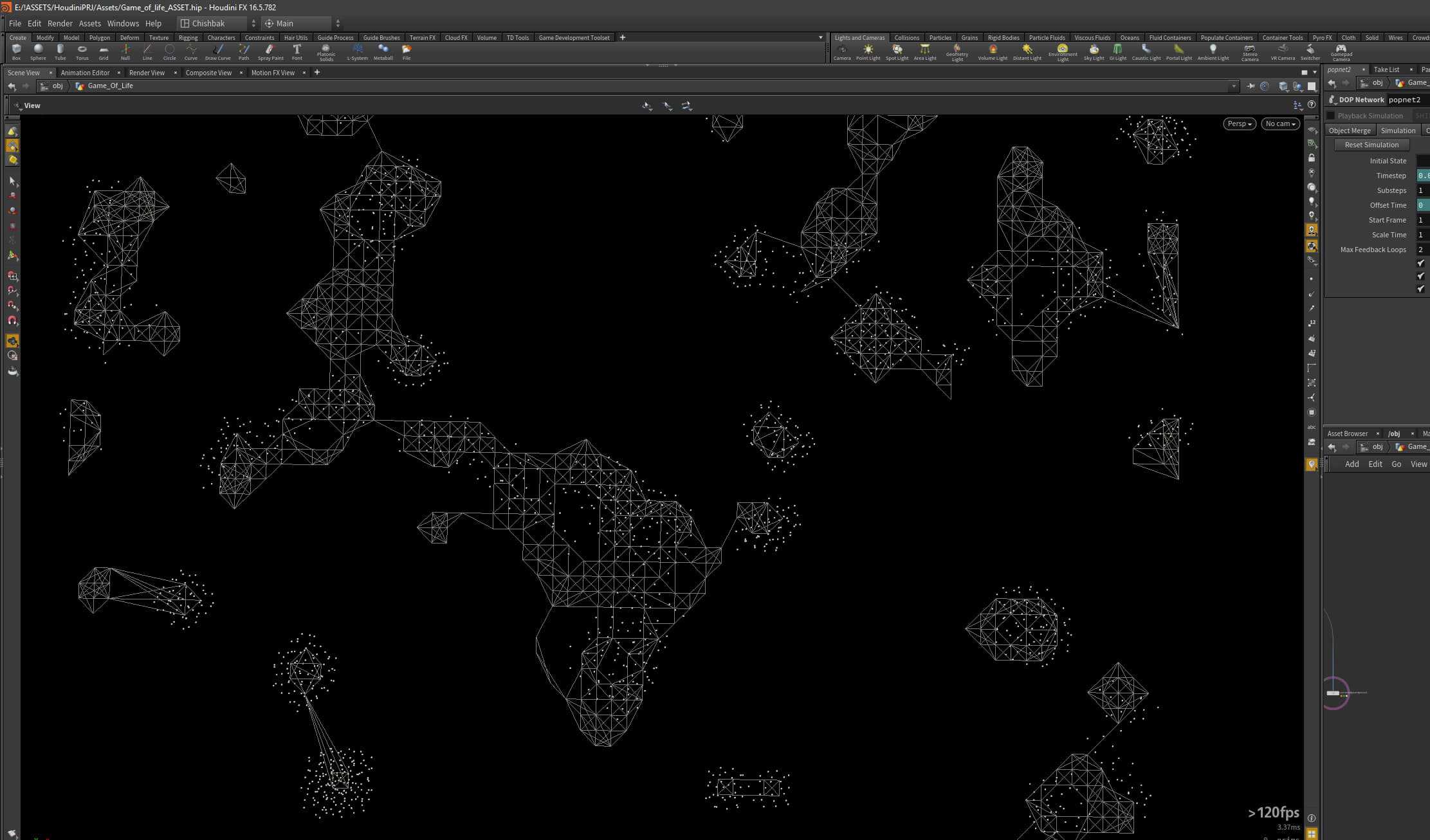 Cellular Automata Asset For Houdini - Game of Life - Industrial.Digital ...
