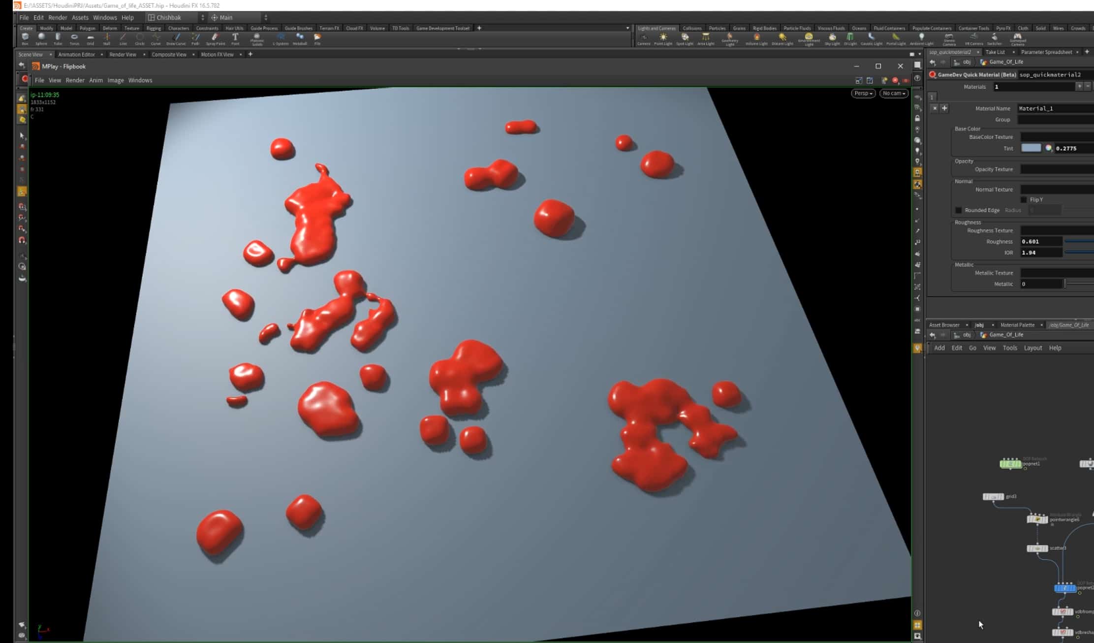Cellular Automata Asset For Houdini - Game of Life - Industrial.Digital ...