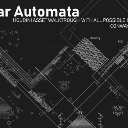 Cellular Automata Asset For Houdini – Game of Life – IDA – VFX STUDIO