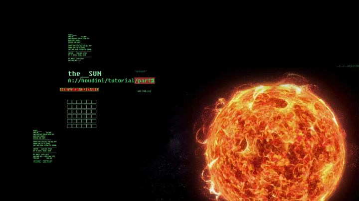 Houdini building Sun package assets - IDA I VFX