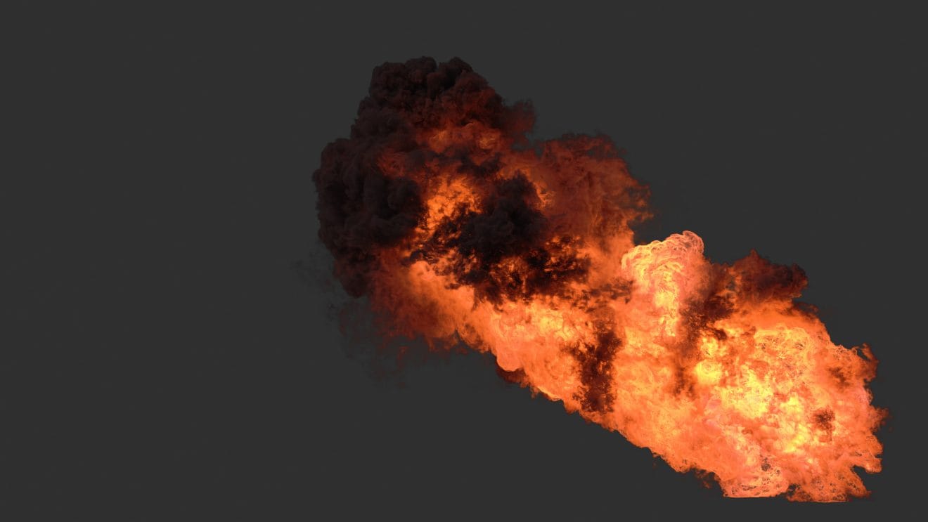 Houdini Redshift – Burning fire asset - IDAVFX