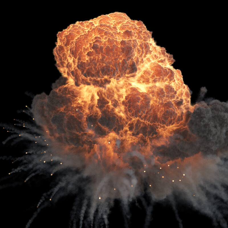 Houdini Explosion Package - 5x PyroFX Explosions - Industrial.Digital ...